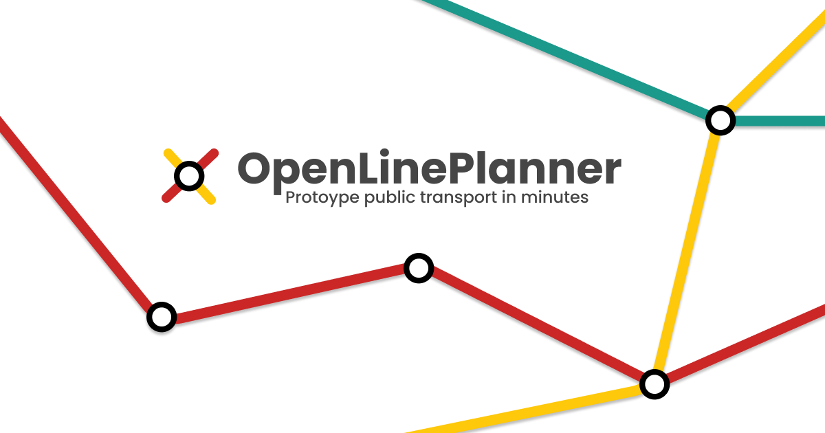 OpenLinePlanner - Prototype public transport in minutes